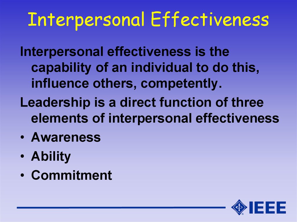 Some Thoughts On Leadership Some Thoughts On Leadership