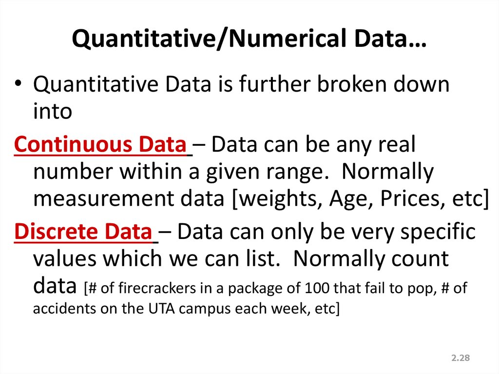 Organizing Data Graphical And Nabular Descriptive Techniques