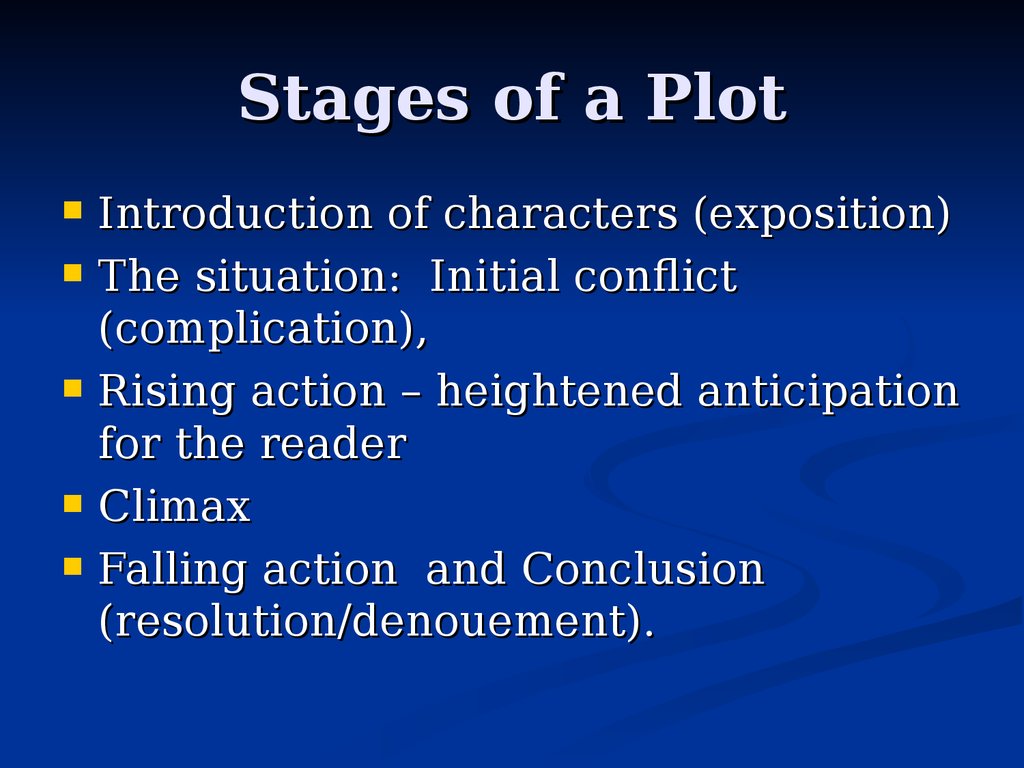 Notes Short Story Elements Elements Of A Short Story 