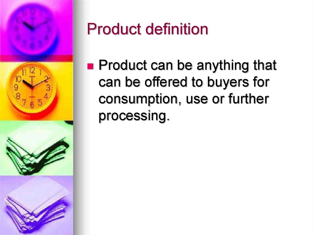 Product Definition 