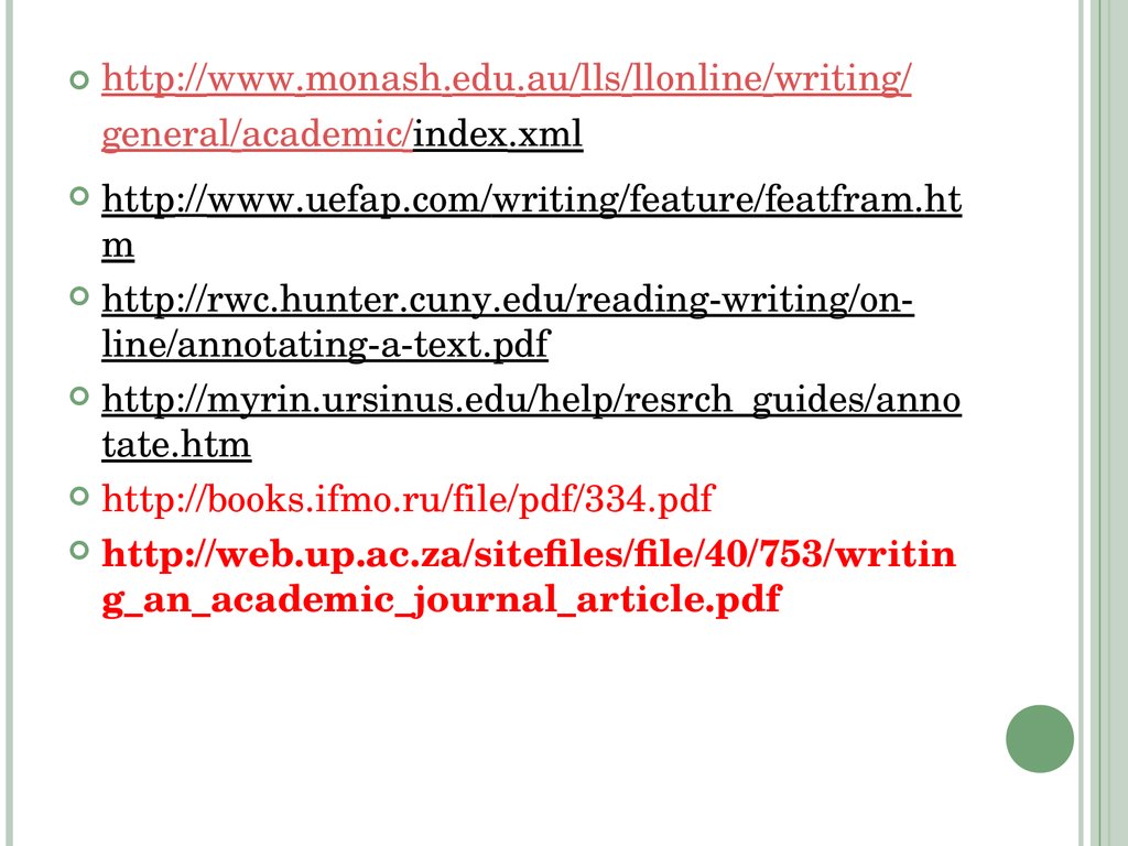Types Of Academic Writing 