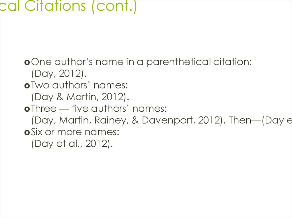 Understanding The MLA APA Citation Styles 