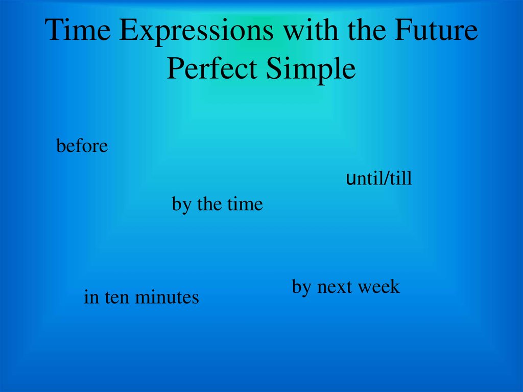 Future Tenses 