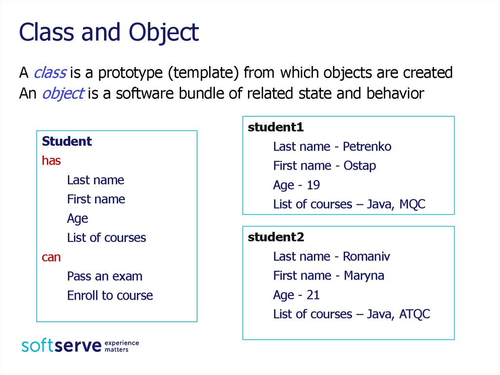Class And Object Java Core 