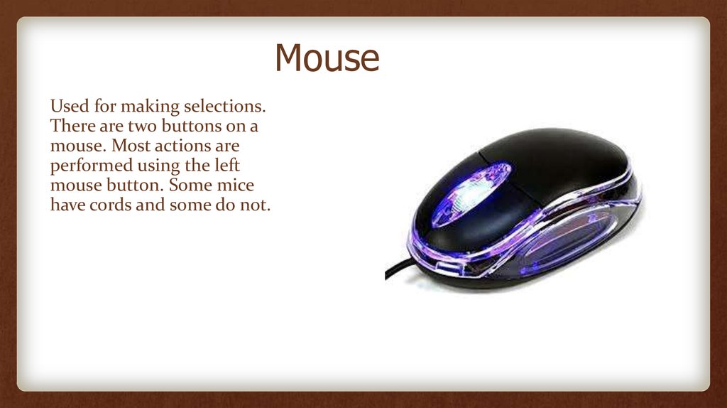 Parts Of The Computer Online Presentation