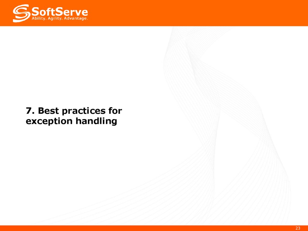 Exception Handling In NET Framework Online Presentation