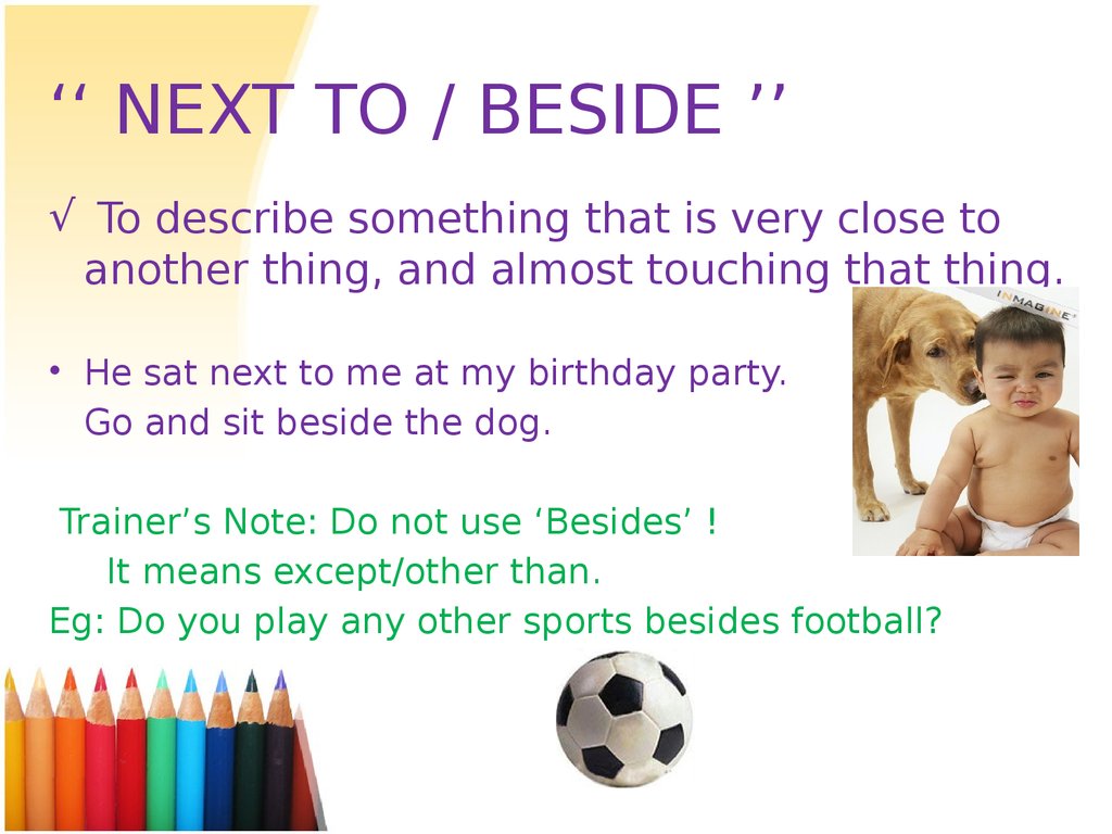 Preposition Power Place 