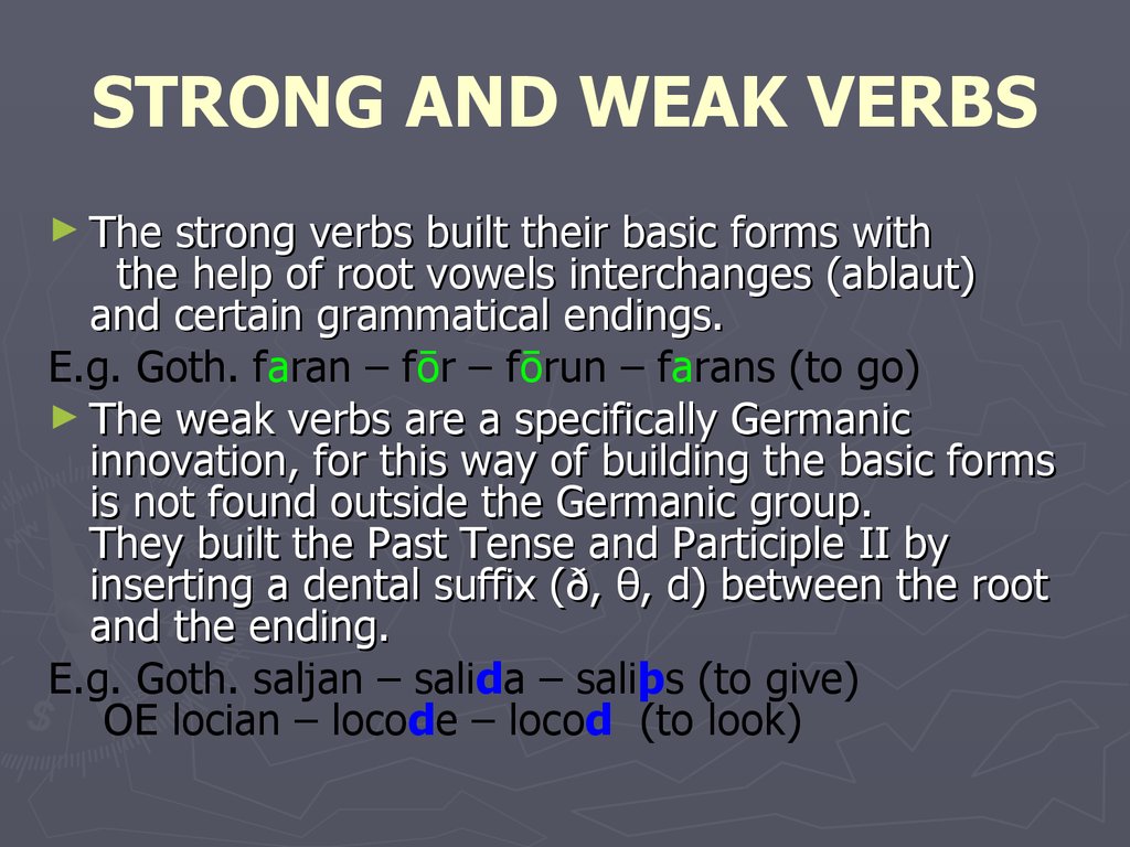 Lecture 1 English As A Germanic Language The Old English Period 