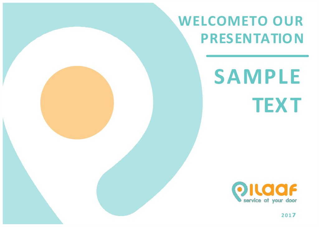 Sample, text - online presentation