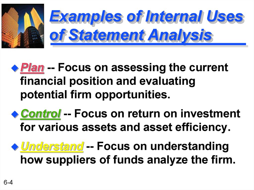  Statement Analysis Examples Analysis Of Financial Statements 2019 03 01
