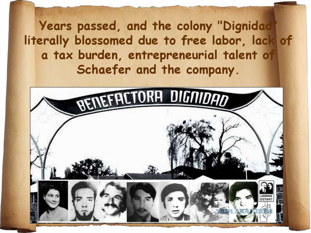Colony of Dignidad - презентация онлайн